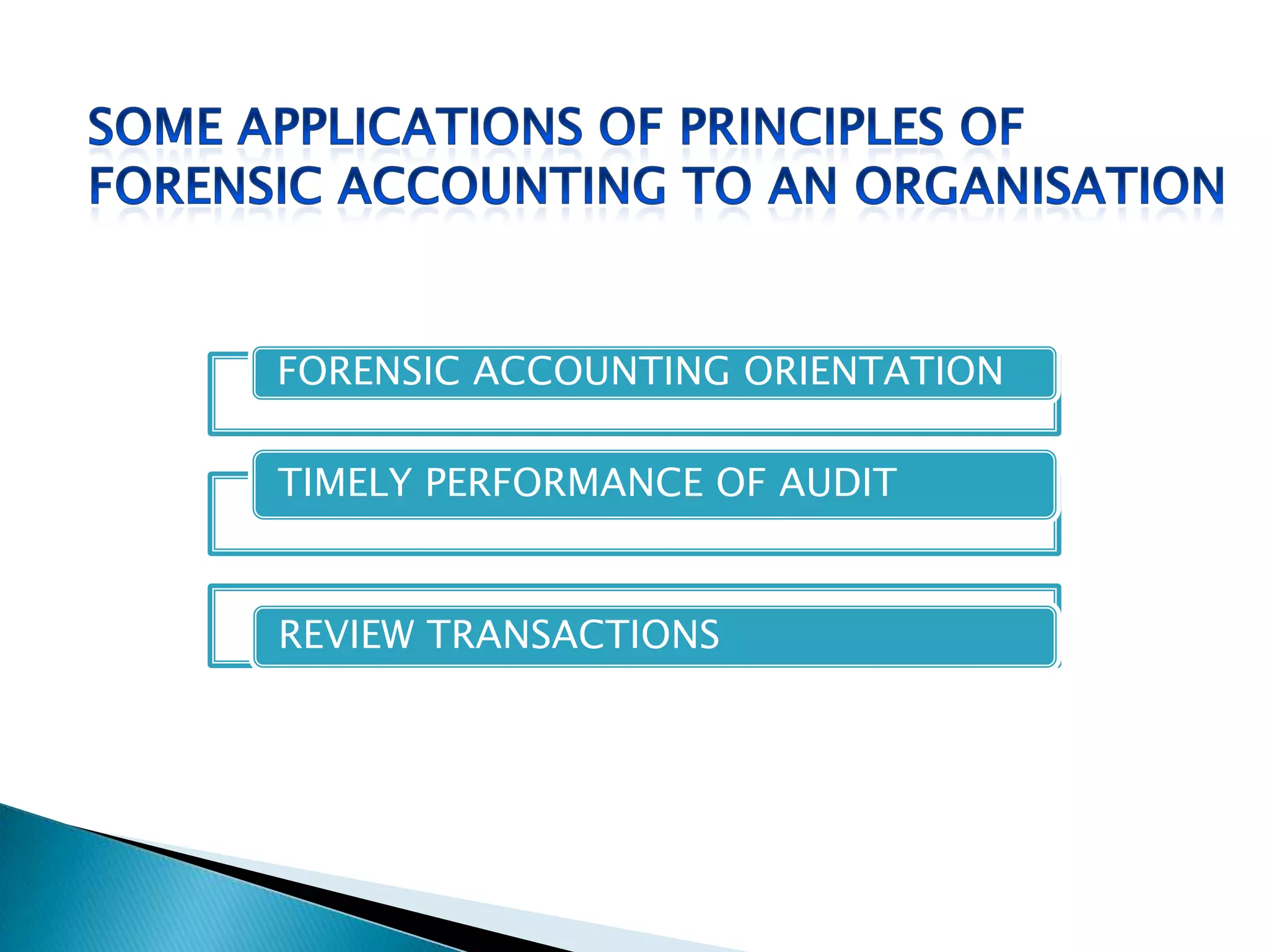 Forensic accounting ppt (2) | PPTX