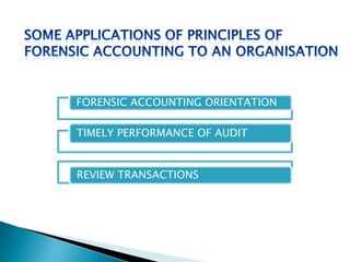 Forensic accounting ppt (2) | PPTX