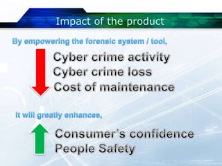 Forensic Analysis and Discovery System | PPTX