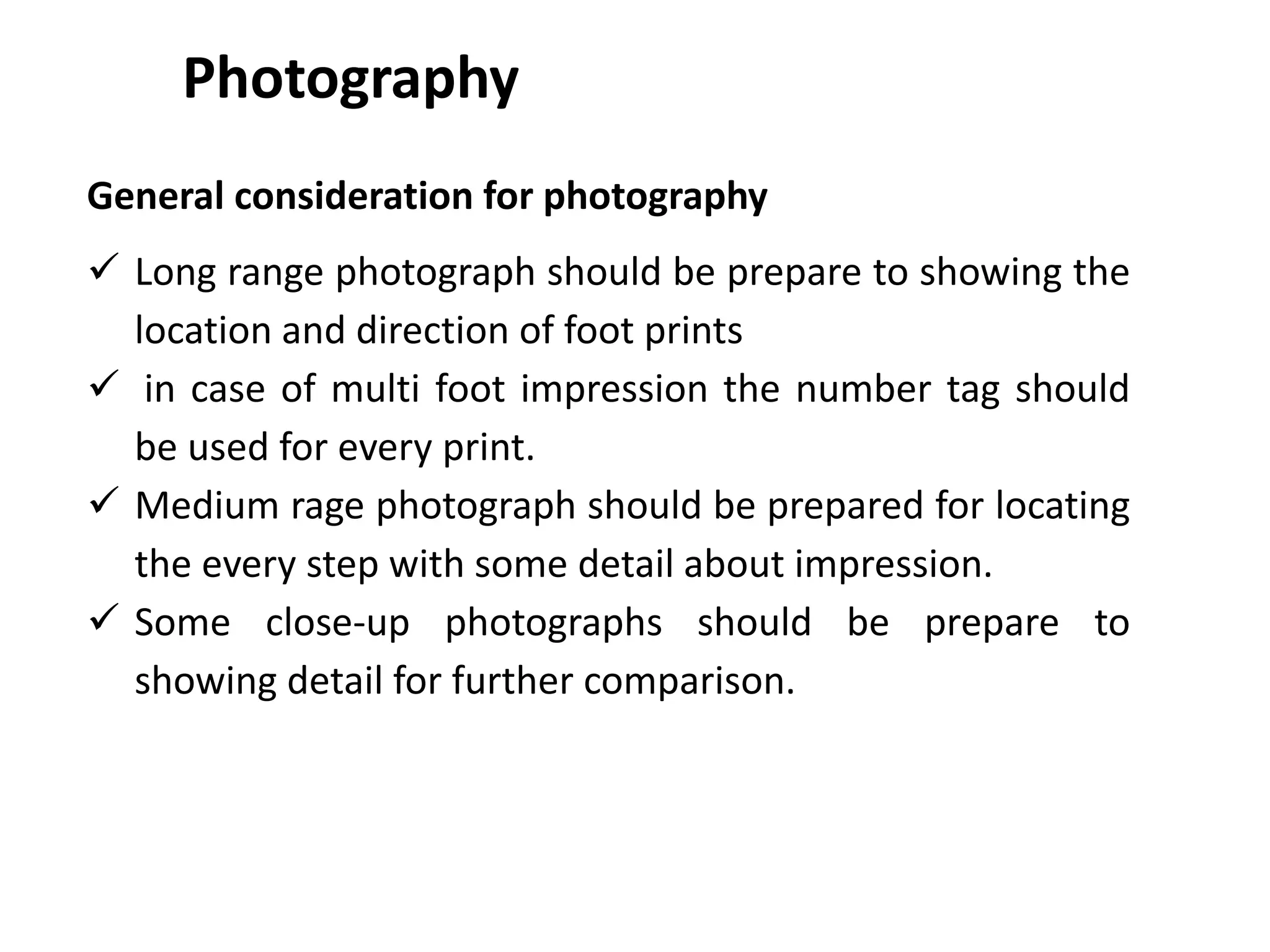 Forensic analysis of foot wear impression | PPTX