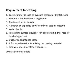 Forensic analysis of foot wear impression | PPTX