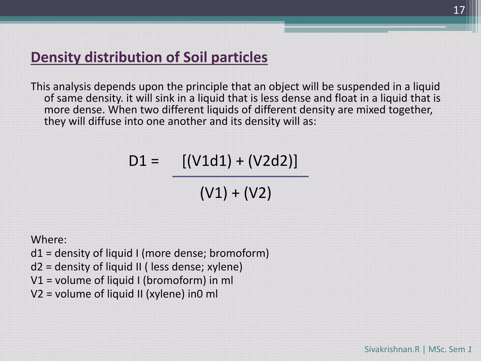Forensic analysis of soil | PPTX