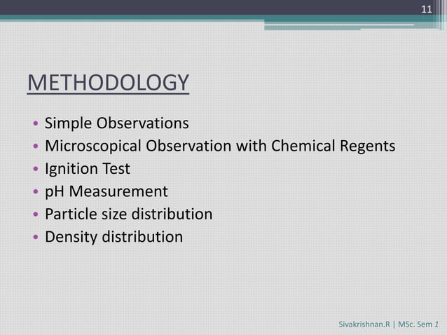 Forensic analysis of soil | PPTX | Gardening | Home & Garden