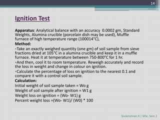 Forensic analysis of soil | PPTX