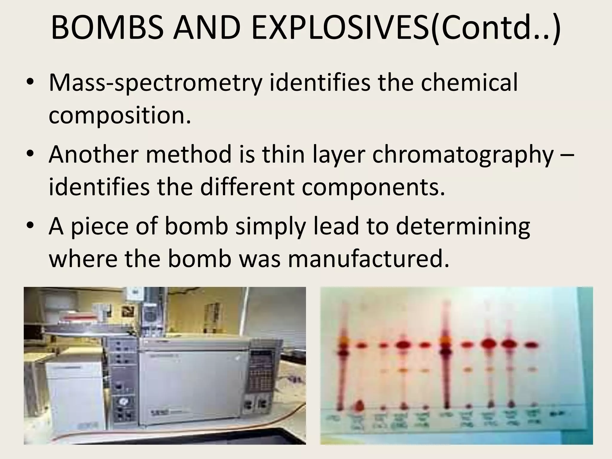 Forensic analytical chemistry | PPTX