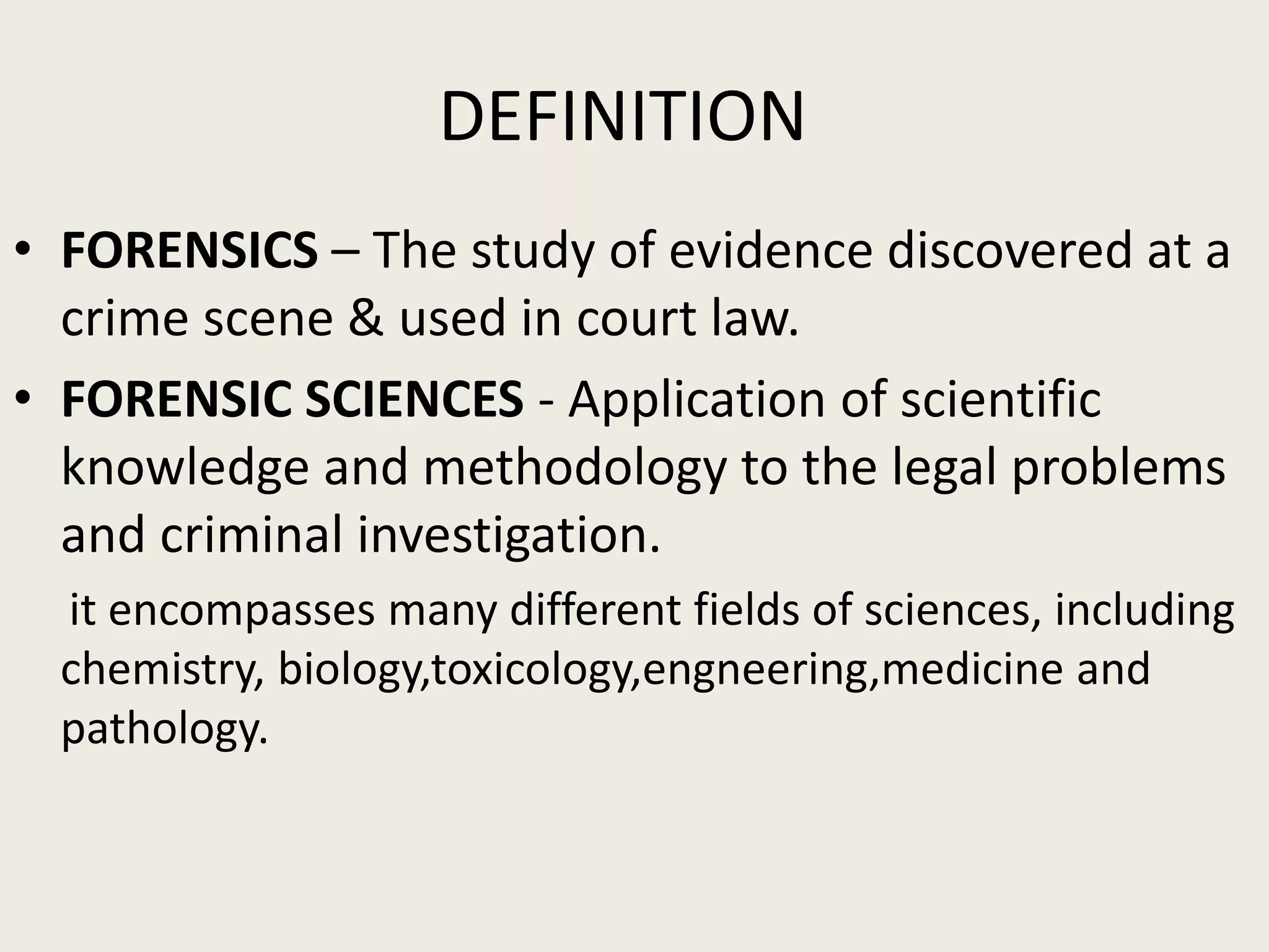 Forensic analytical chemistry | PPTX