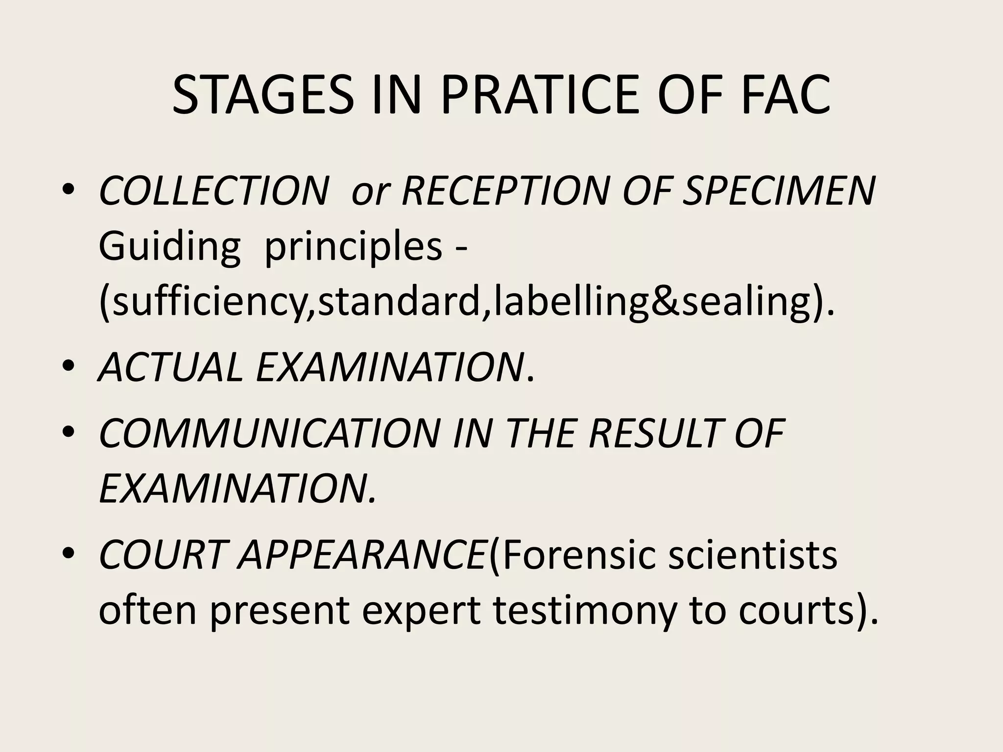 Forensic analytical chemistry | PPTX