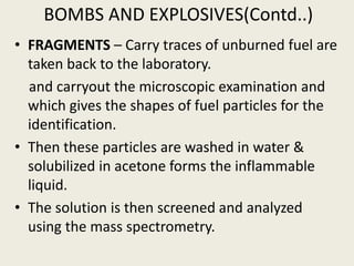 Forensic analytical chemistry | PPTX