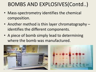 Forensic analytical chemistry | PPTX