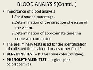 Forensic analytical chemistry | PPTX