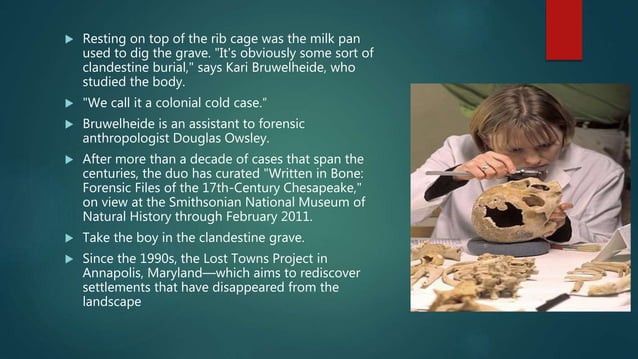 Forensic anthropology case study | PPTX | Injuries | Diseases and ...