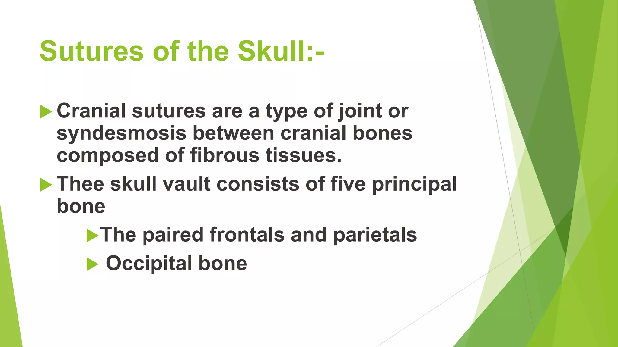 Forensic Anthropology* Sutures of the Skull | PPTX