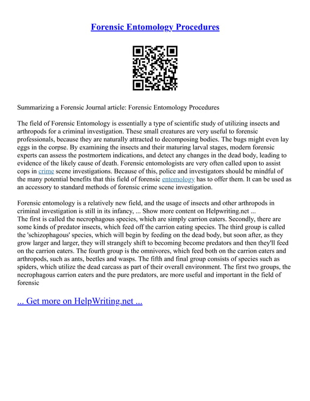 Forensic Anthropology Case Study | PDF | Beekeeping | Hobbies & Interests