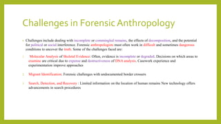 Forensic Anthropology in Humanitarian and Human Rights Investigations ...