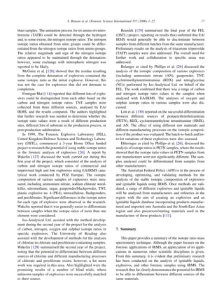 Forensic application of irms | PDF