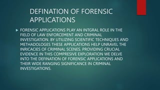 FORENSIC APPLICATIONS.pptx