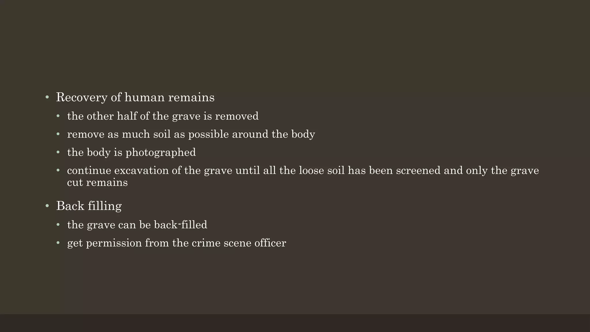 Forensic archaeology | PPTX