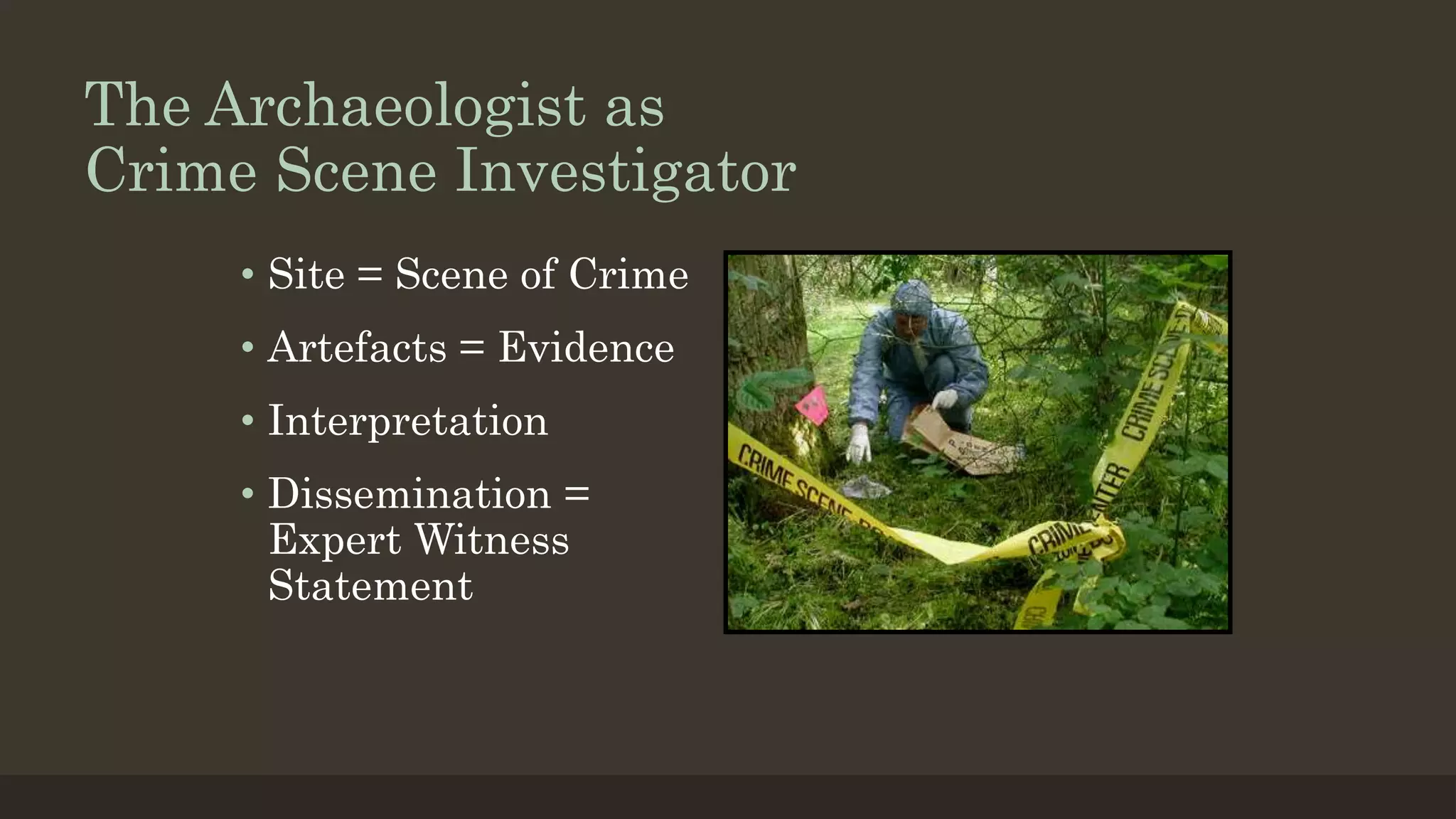 Forensic archaeology | PPTX