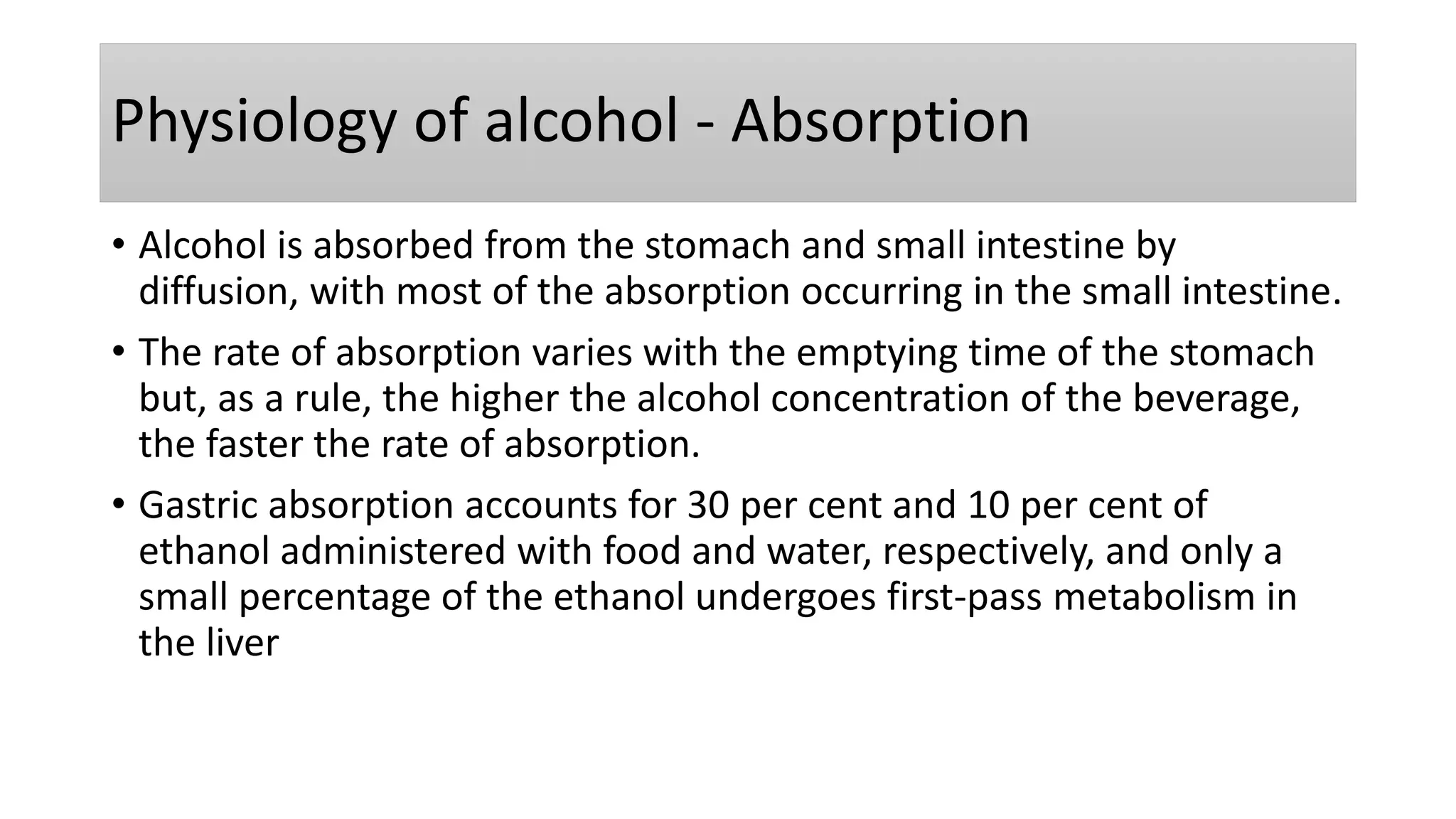 Forensic aspects of alcohol | PPTX