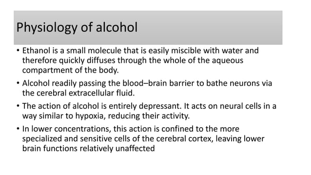 Forensic aspects of alcohol | PPTX
