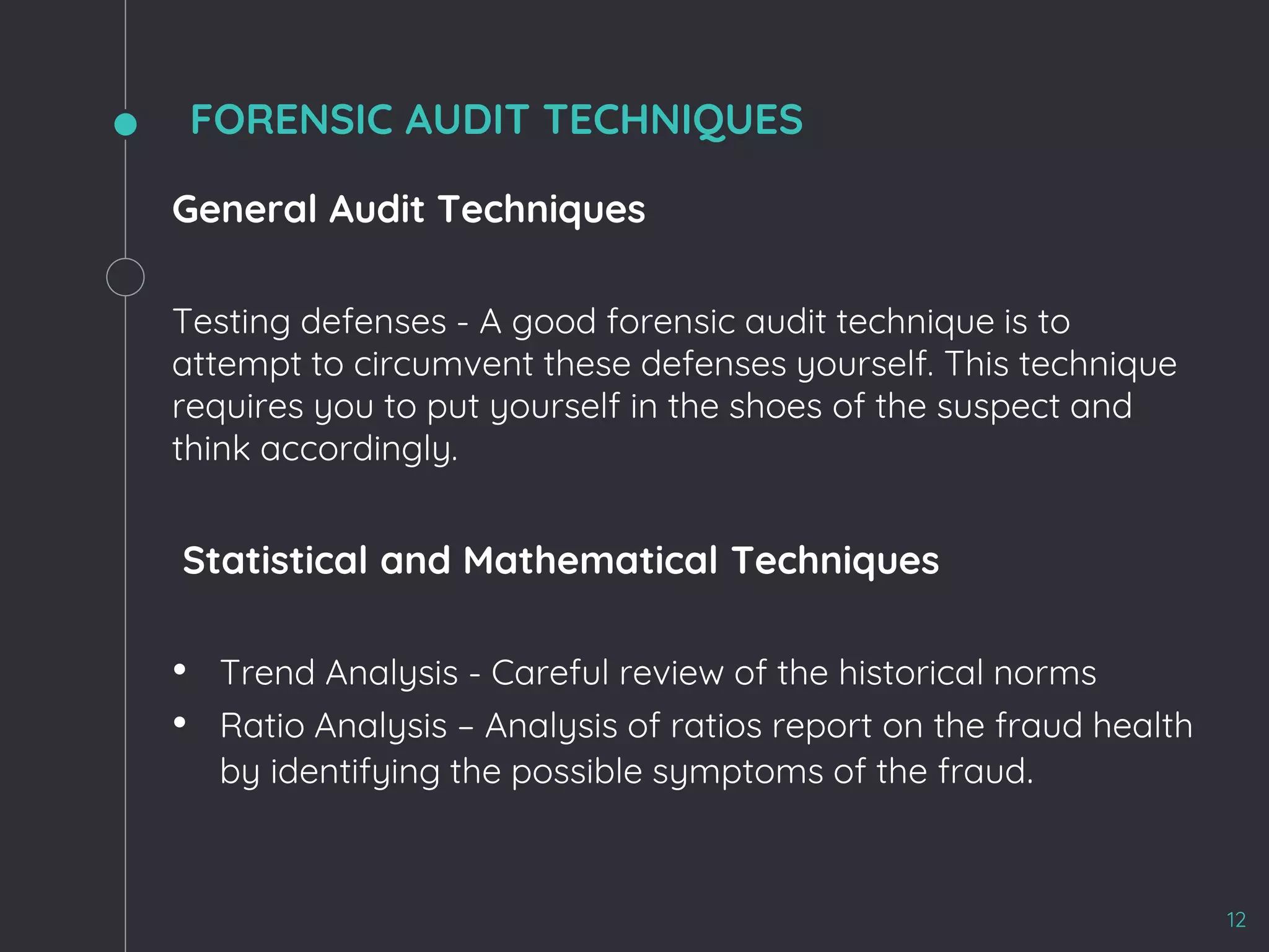 Forensic audit | PPTX