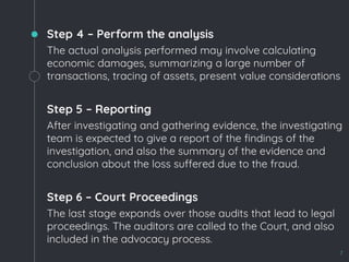 Forensic audit | PPTX