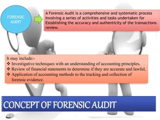 Forensic audit | PPT