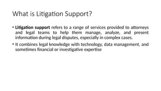 Forensic Audit Litigation support .ppt f x | PPTX