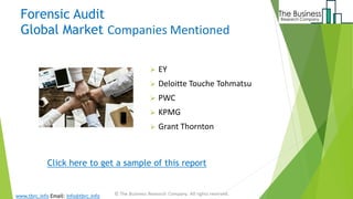 Forensic audit market size | PPT