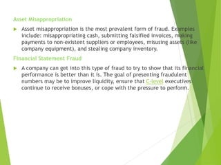 Forensic Audit Procedures | PPTX