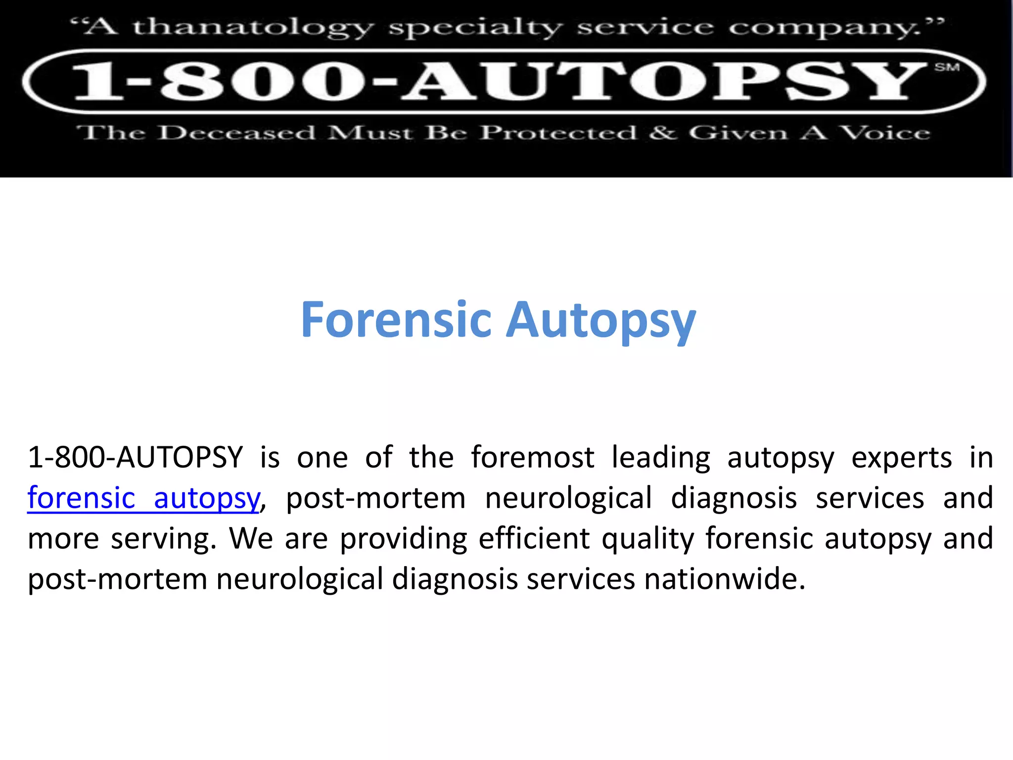 Forensic Autopsy | PPTX | Death, Injury, or Military Conflict ...