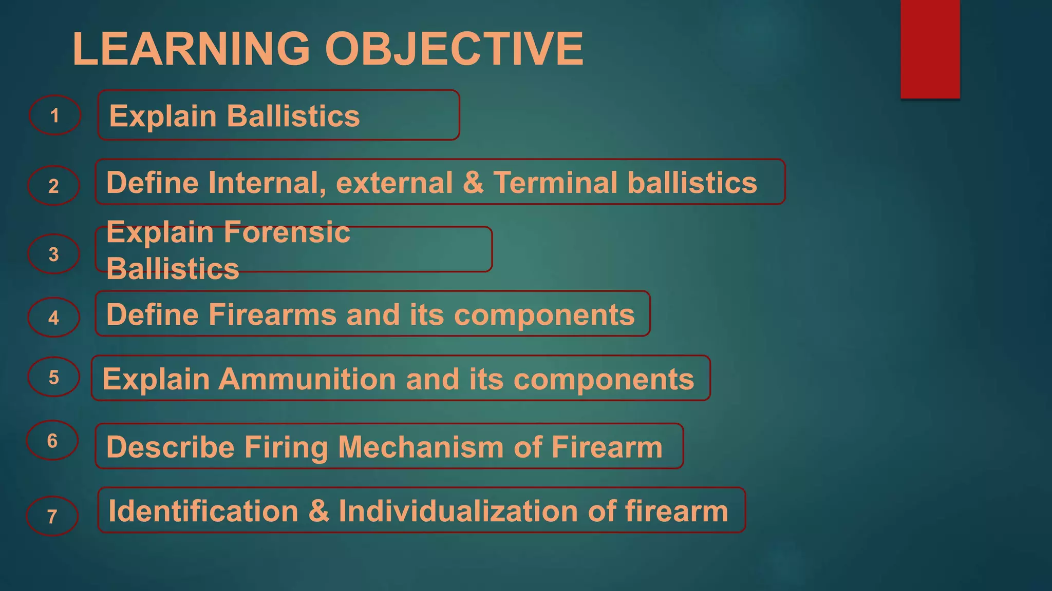 Forensic ballistics | PPTX