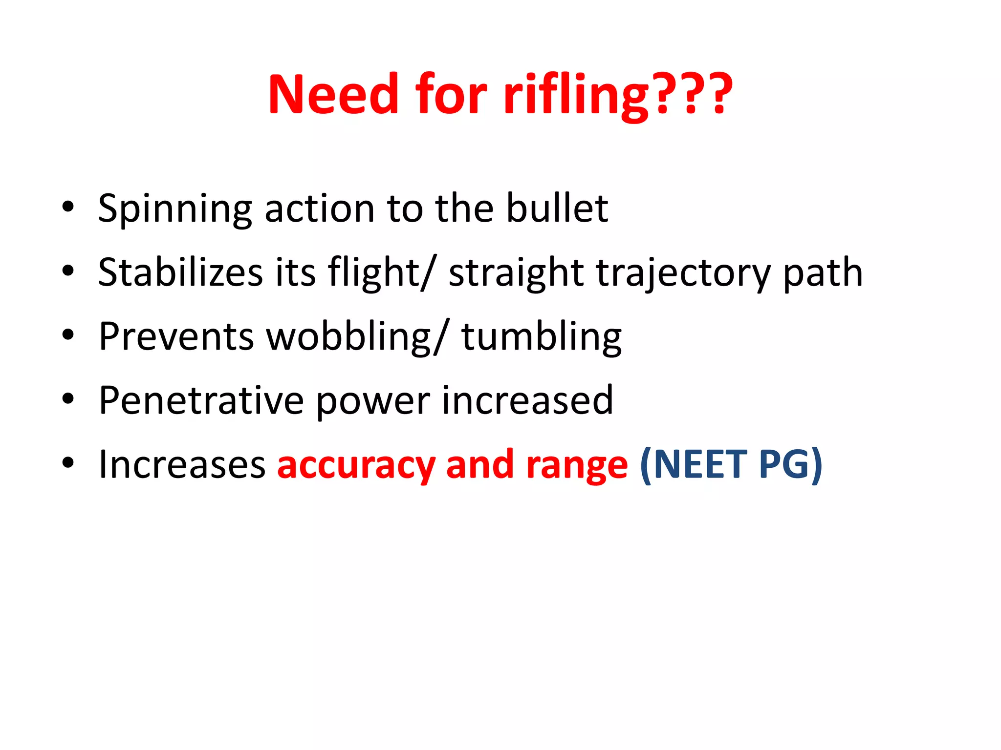 Forensic Ballistics.pptx | Arms & Ammunition | Sensitive Topics