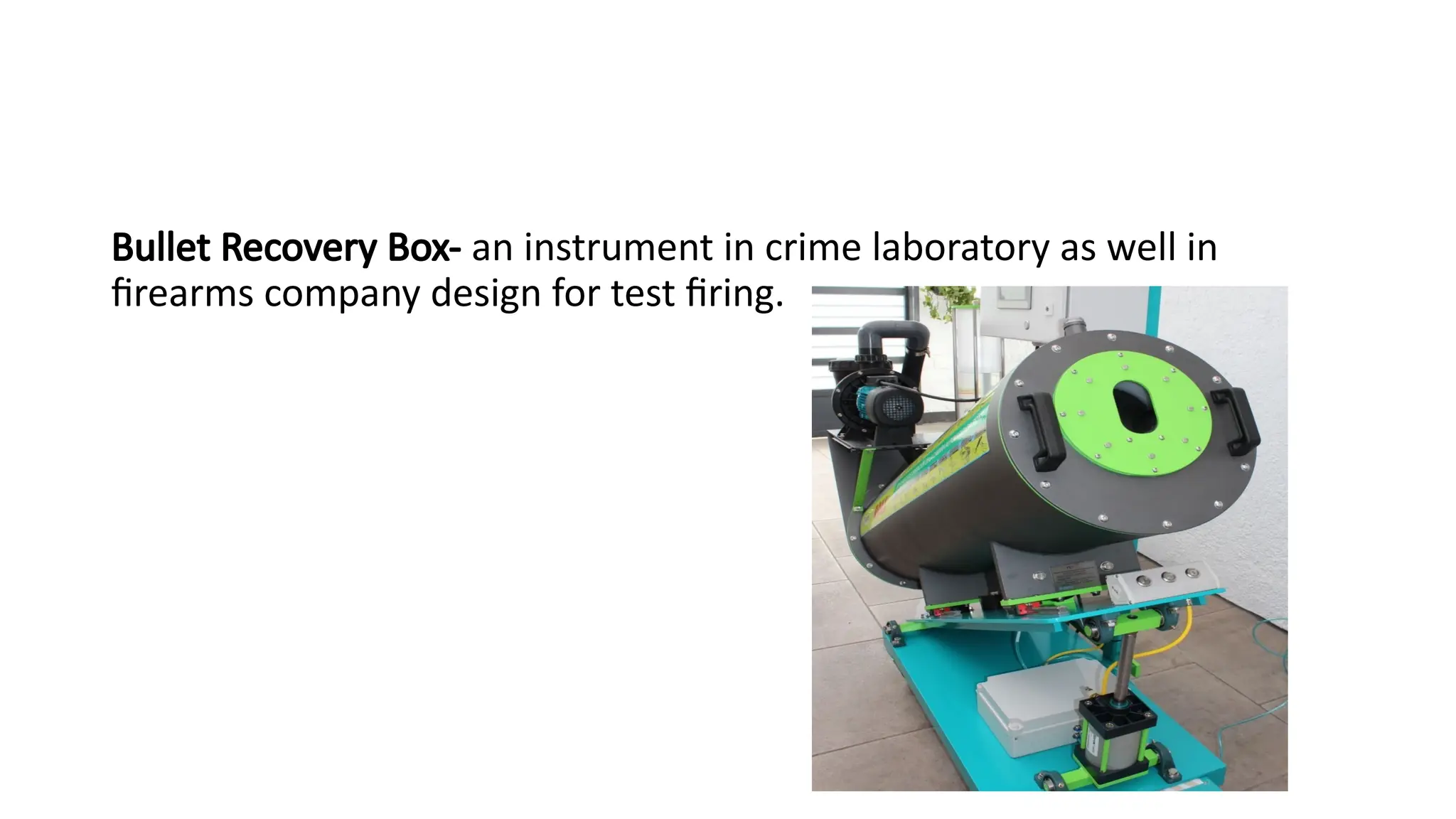 FORENSIC BALLISTICS bachelor science in criminology TOPIC 12.pptx