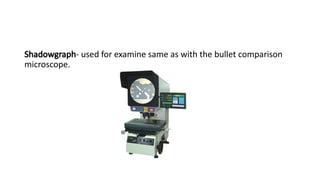 FORENSIC BALLISTICS bachelor science in criminology TOPIC 12.pptx