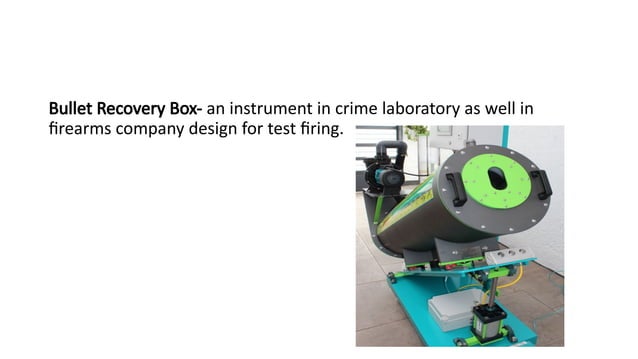 FORENSIC BALLISTICS bachelor science in criminology TOPIC 12.pptx