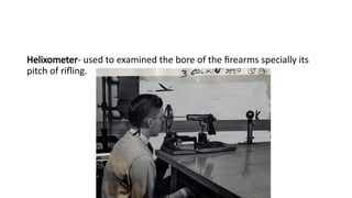 FORENSIC BALLISTICS bachelor science in criminology TOPIC 12.pptx