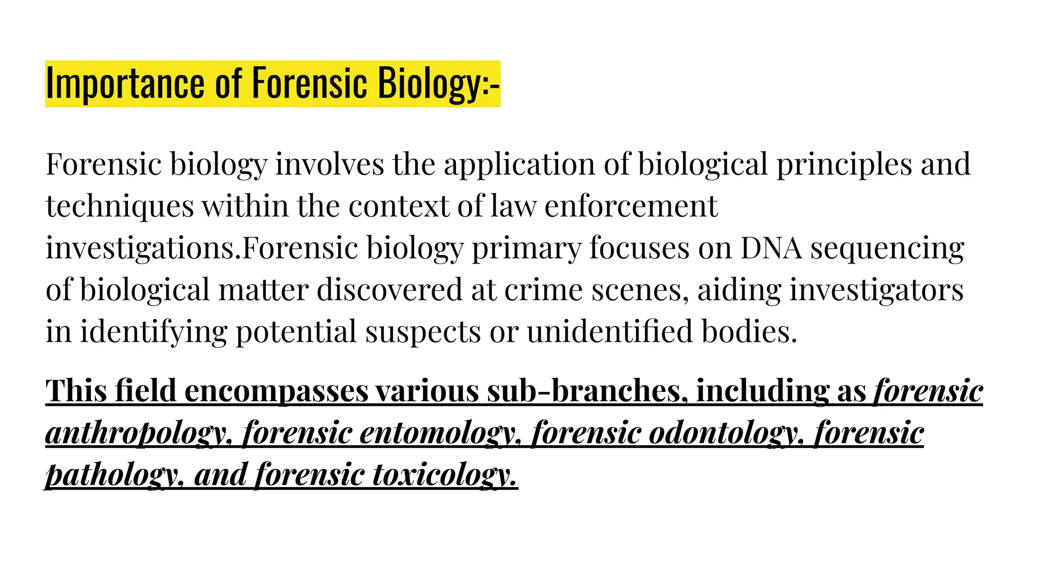 Forensic Biology & Its biological significance.pdf