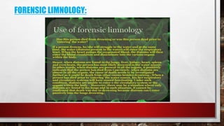forensic biology presentation by Renee Prasad | PPTX