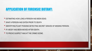 forensic biology presentation by Renee Prasad | PPT