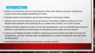 forensic biology presentation by Renee Prasad | PPT