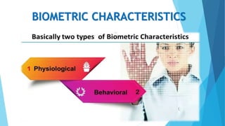 FORENSIC BIOMETRIC | PPTX