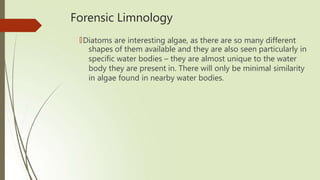 forensic botany .................................... | PPTX