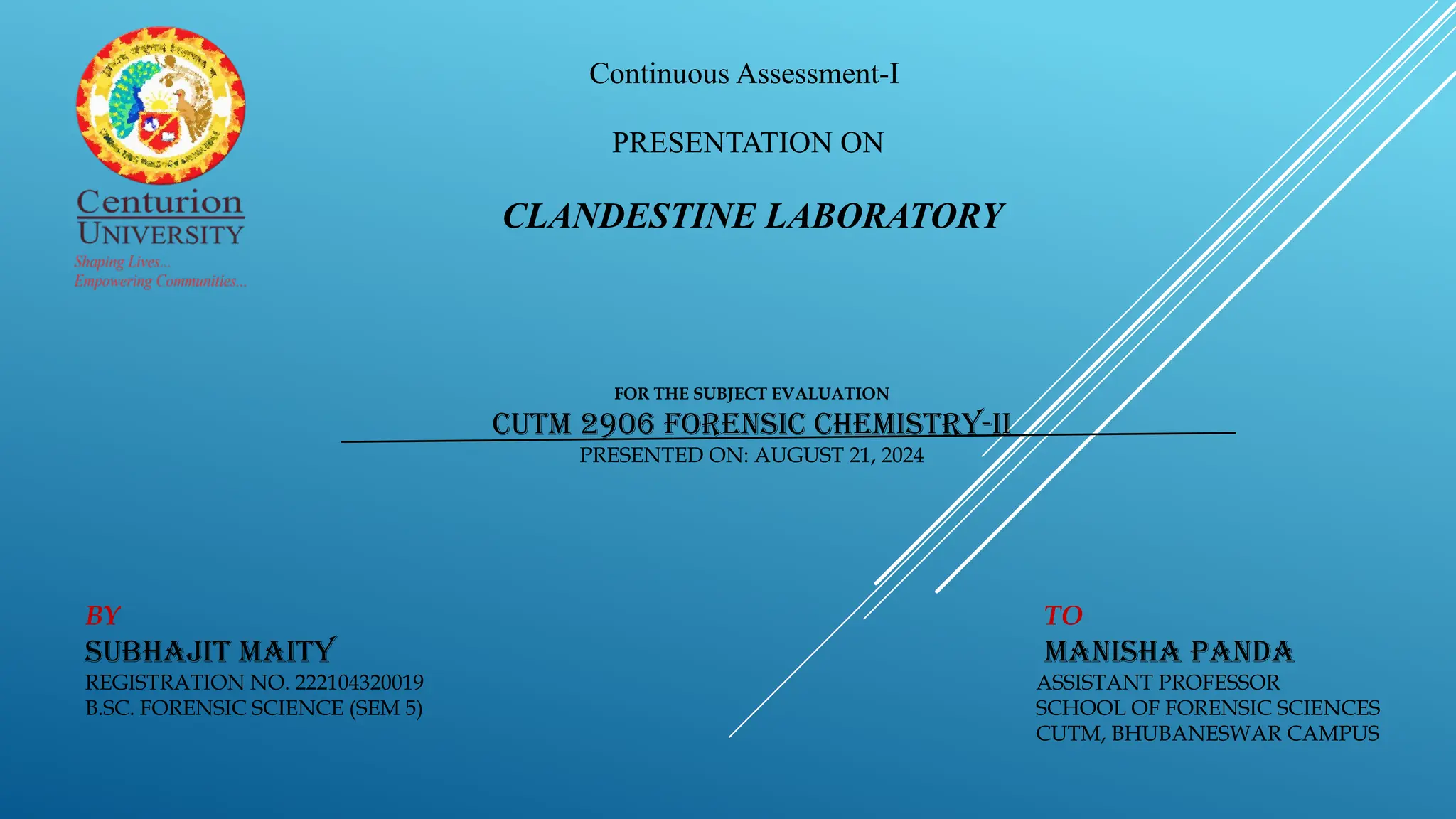 CLANDESTINE DRUG LABORATORY INVESTIGATION.pptx