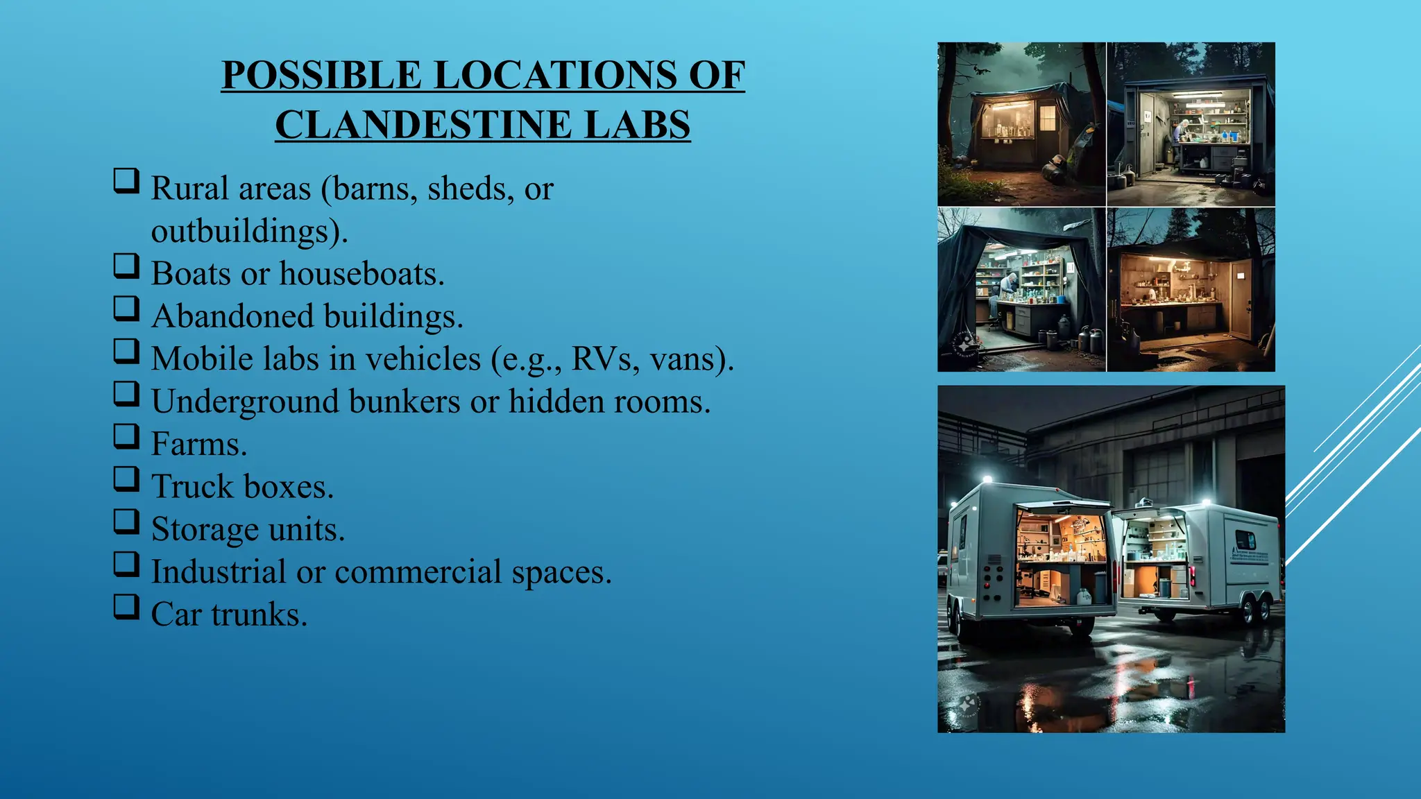 CLANDESTINE DRUG LABORATORY INVESTIGATION.pptx