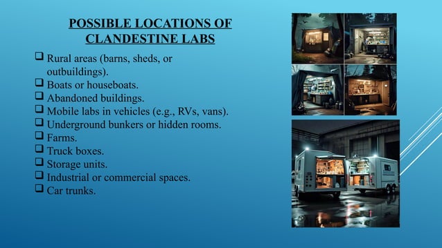 CLANDESTINE DRUG LABORATORY INVESTIGATION.pptx