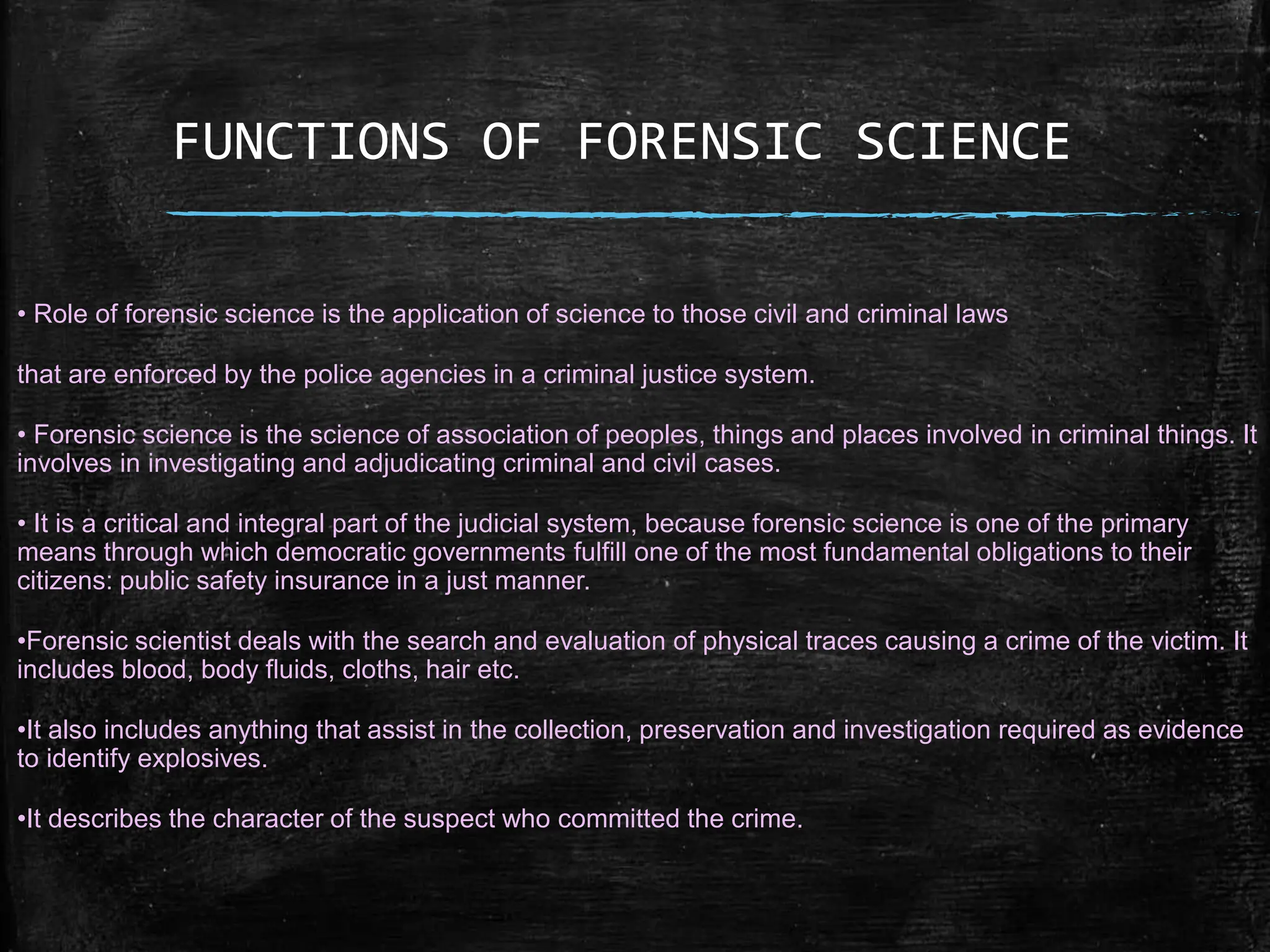 Forensic chemistry BSC724(B) syllabus of savitibai phule pune ...