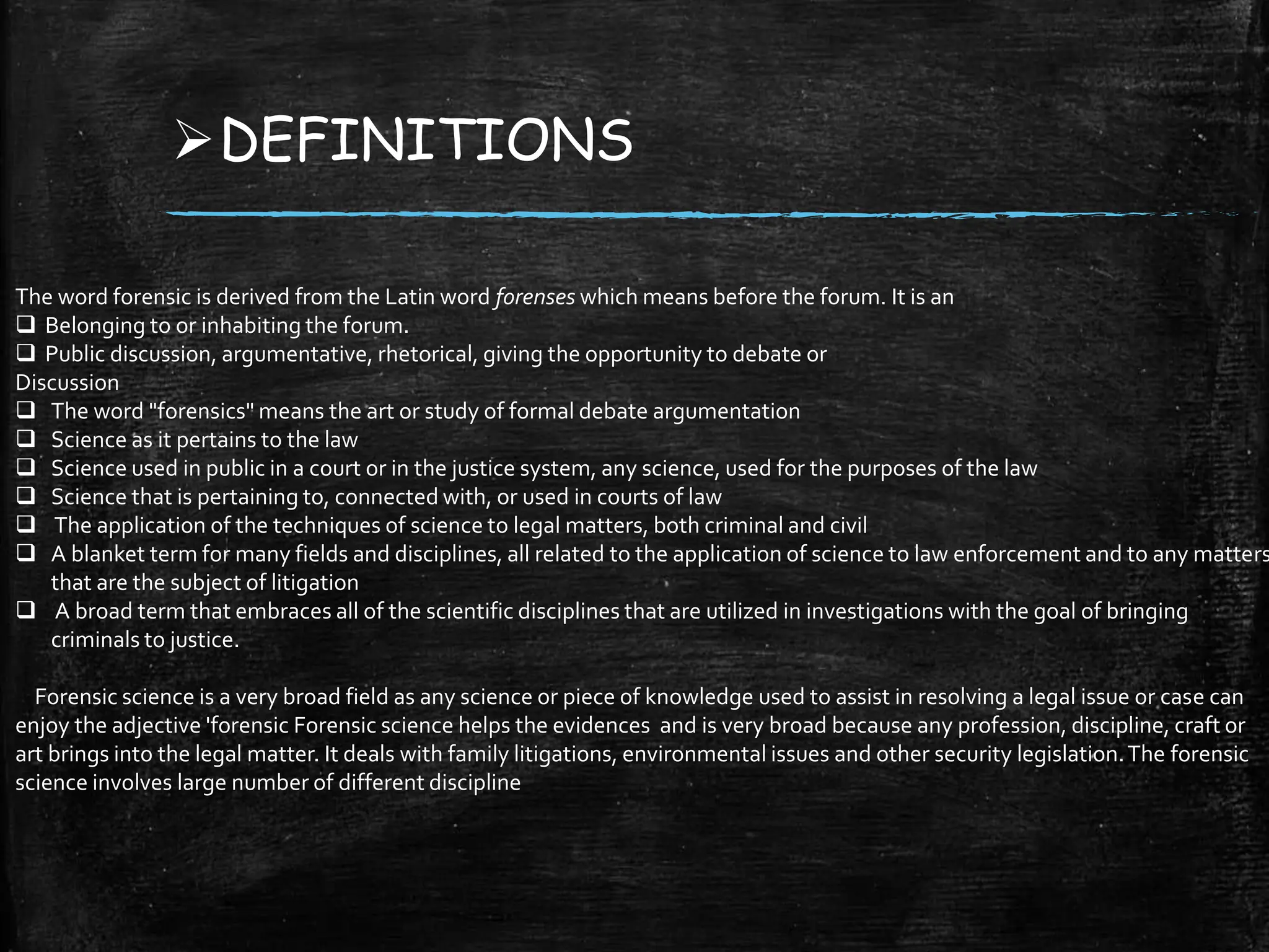 Forensic chemistry BSC724(B) syllabus of savitibai phule pune ...