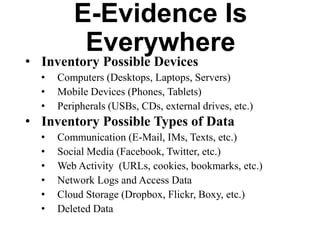 Forensic Computer Techniques | PPTX