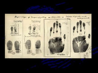 Forensic dactyloscopy | PPT